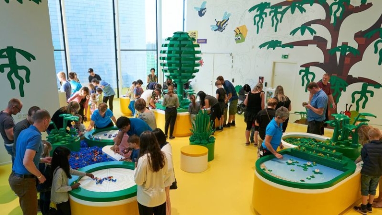 Give your creativity wings at the Lego House