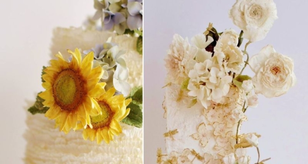 Maggie Austin’s beautiful floral cakes look like dramatic bouquets