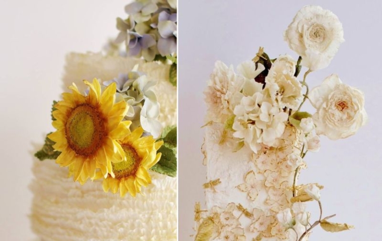 Maggie Austin’s beautiful floral cakes look like dramatic bouquets