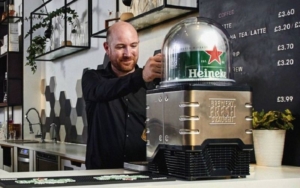 Make a Bar on Any Counter with Heineken’s Blade Draught Beer Dispenser
