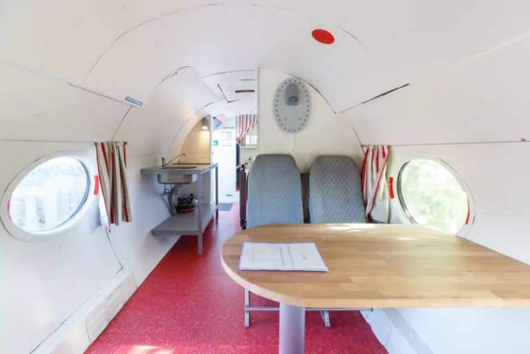This converted airplane home is most unusual Airbnb rental so far