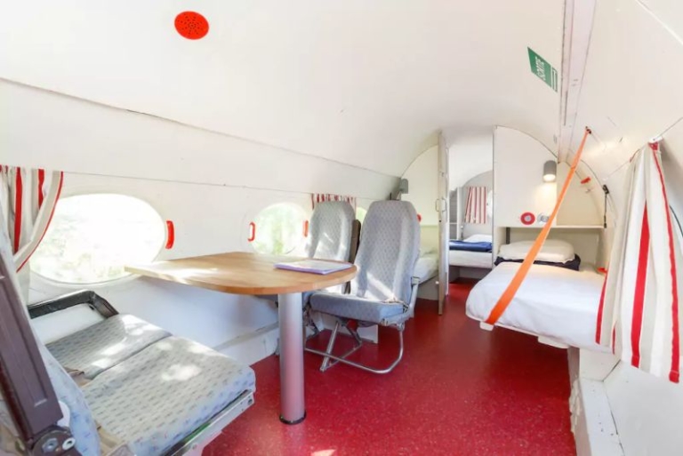 This converted airplane home is most unusual Airbnb rental so far