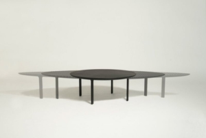 Friction Table Stretches or Shrinks to Adapt to Available Space