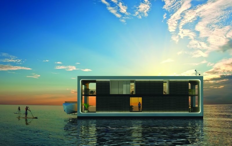 Arkup’s Luxury Houseboat can Survive Hurricanes