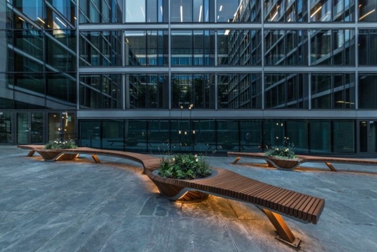 Botanical Twist Bench By Alexis Tricoire For Tf Urban