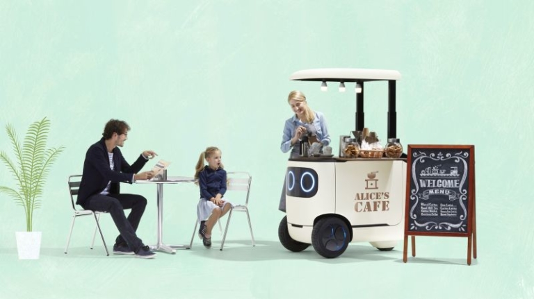 Honda’s RoboCas robot cooler fetches you beer, babysits your kids!