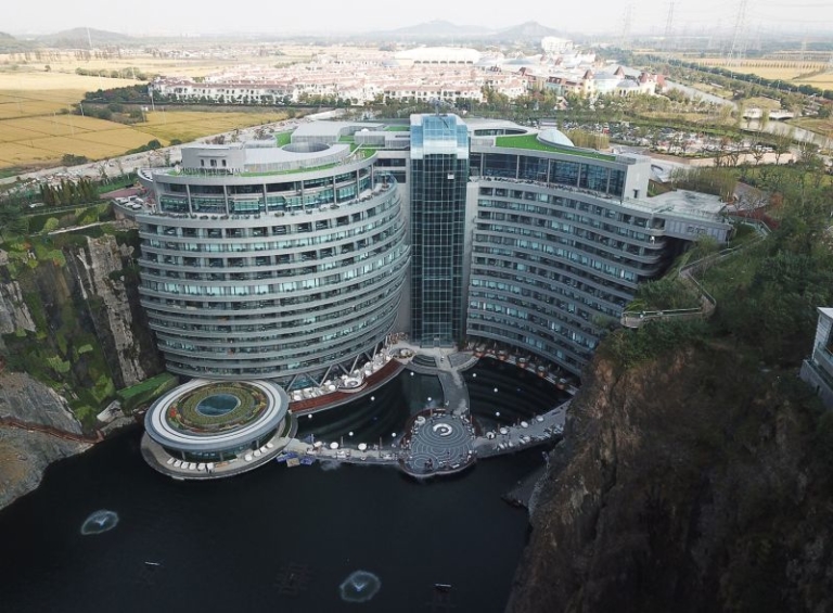 Shimao Wonderland Intercontinental Quarry Hotel Opens in Songjiang ...