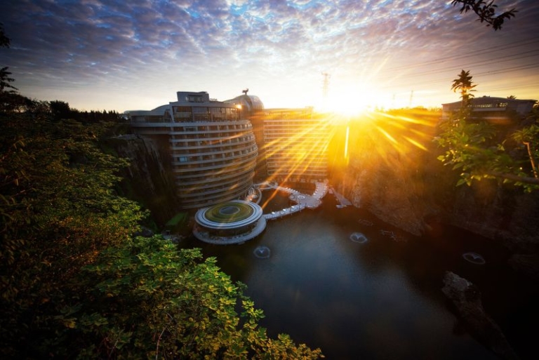 Shimao Wonderland Intercontinental Quarry Hotel Opens in Songjiang ...