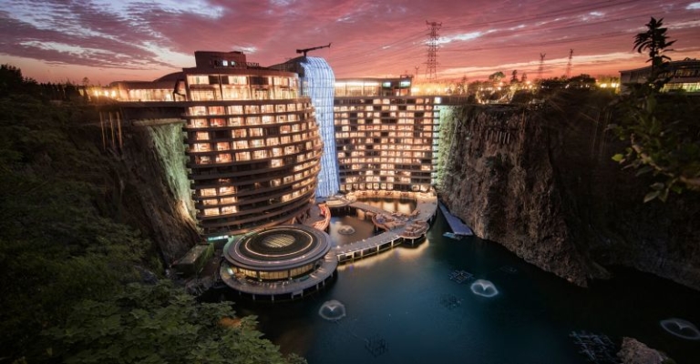 Shimao Wonderland Intercontinental Quarry Hotel Opens in Songjiang ...