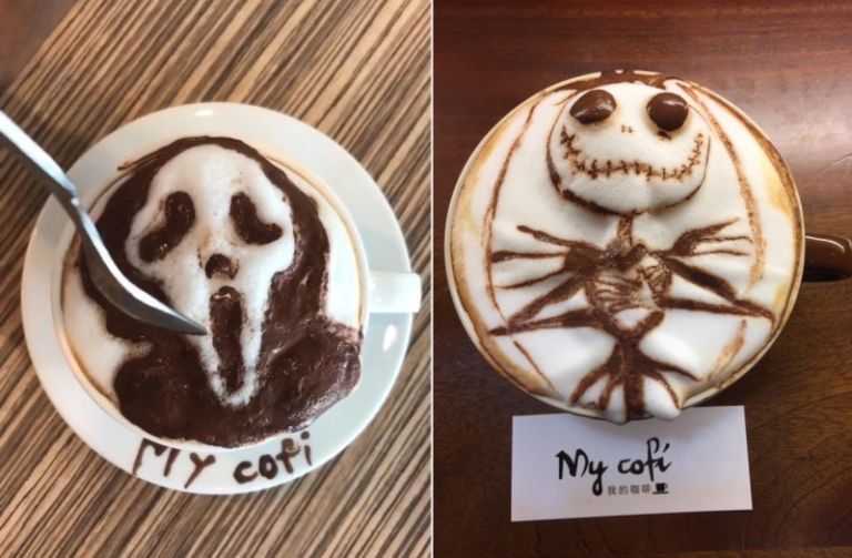 Taiwanese Artist’s Creepy Insect Latte Art