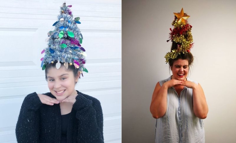 Crazy Christmas Tree Hair Trend - Want to Get One?