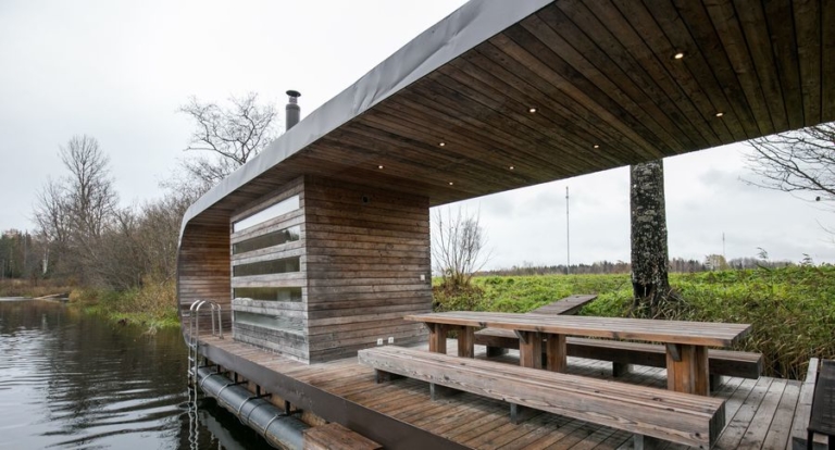 12 Floating Saunas That'll Rejuvenate Your Senses