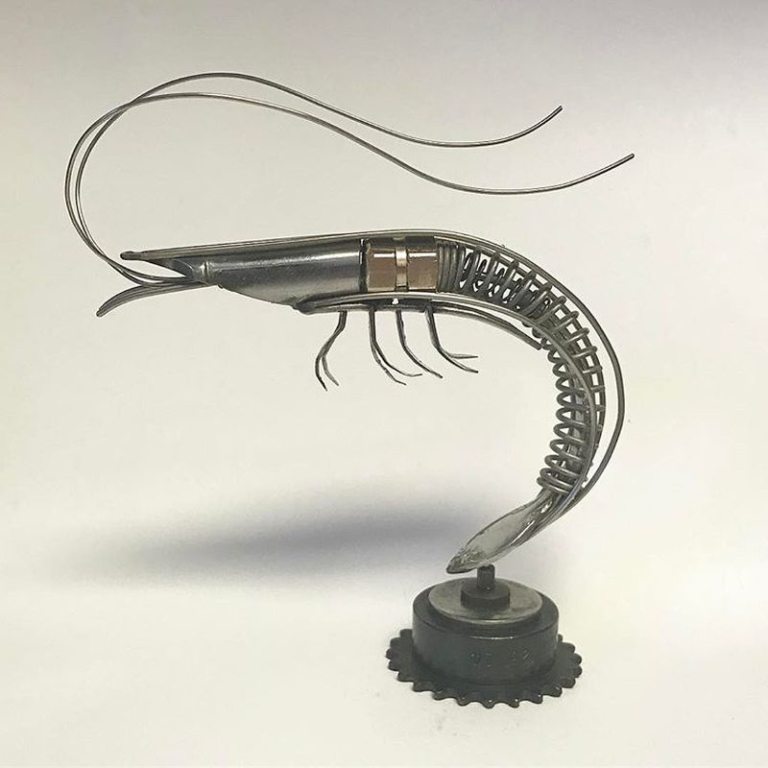 Matt Wilson Turns old Cutlery into Unique Metal Sculptures
