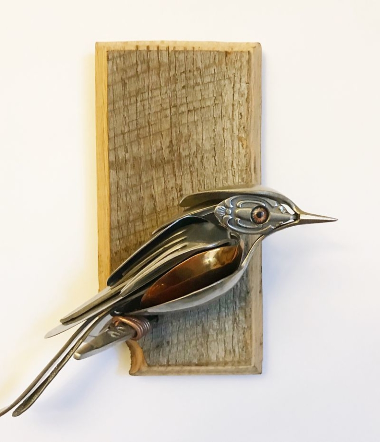 Matt Wilson Turns old Cutlery into Unique Metal Sculptures