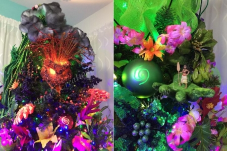 Moana-Inspired Christmas Tree is Grossing on Social Media