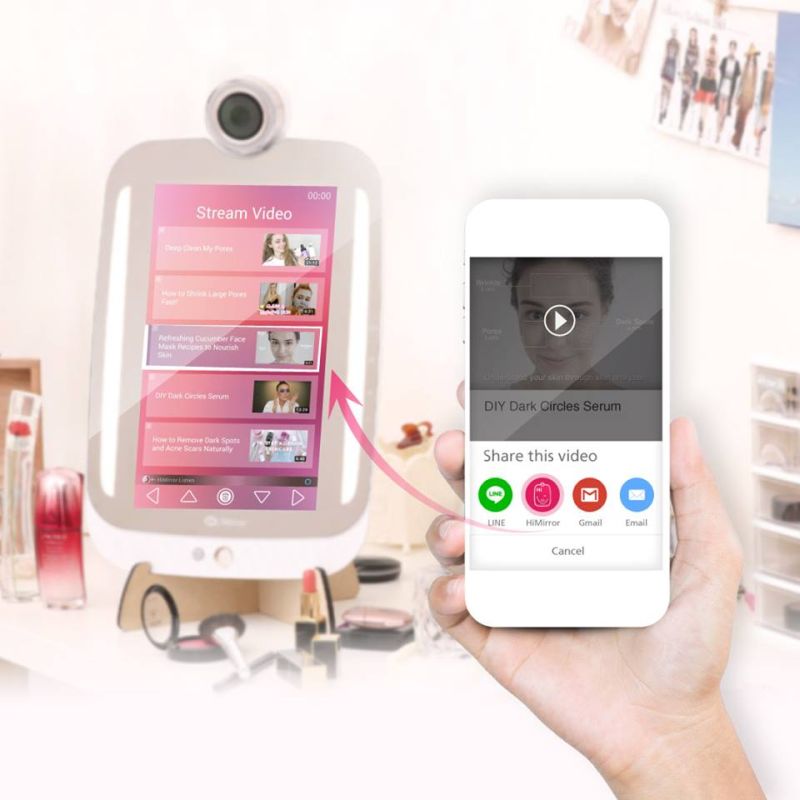 CES 2018: Wrinkle Detecting HiMirror Plus Tells how Well are You Aging