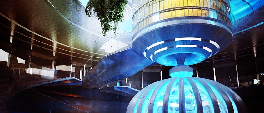 Underwater Hotel Rooms that Go Deep Below the Sea Surface