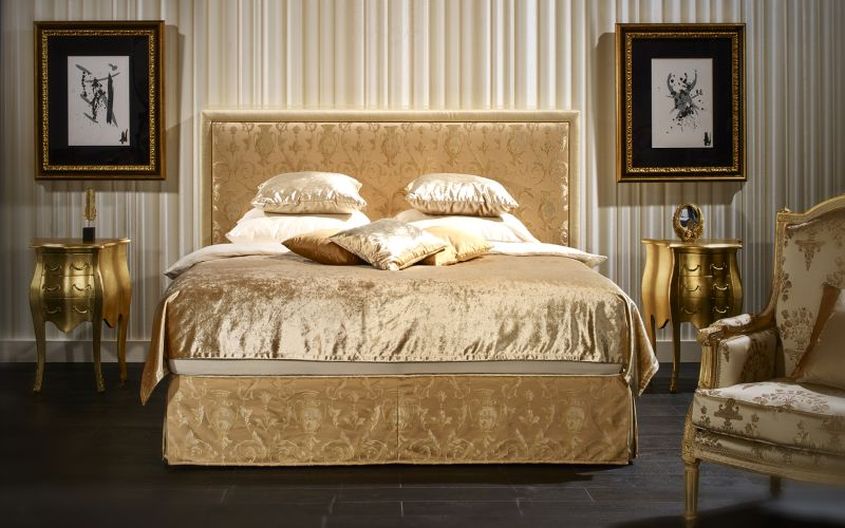 Luxurious box Spring Beds by Harald Glööckler for a Jazzy Bedroom