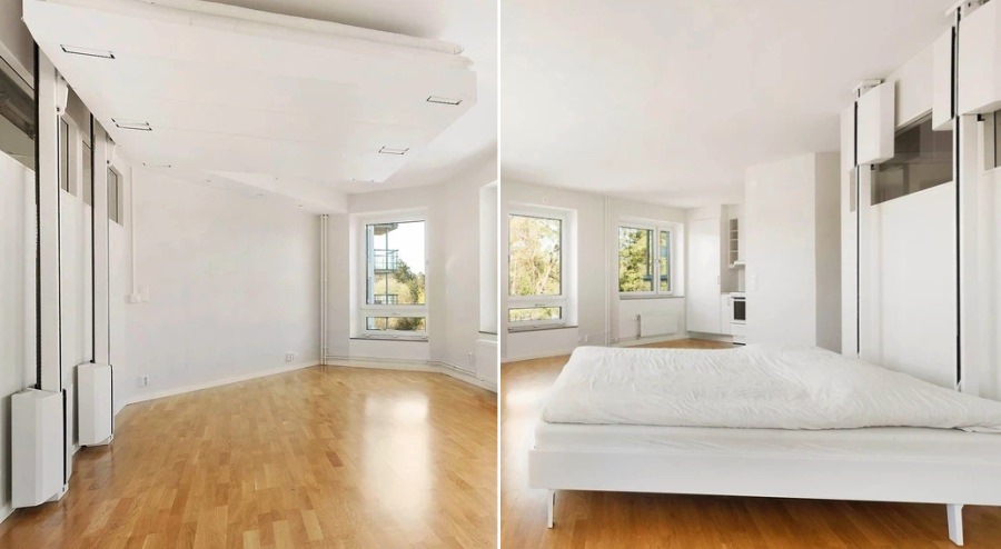 Spaceman SlumberUp Retractable Ceiling Bed Offers More in Less