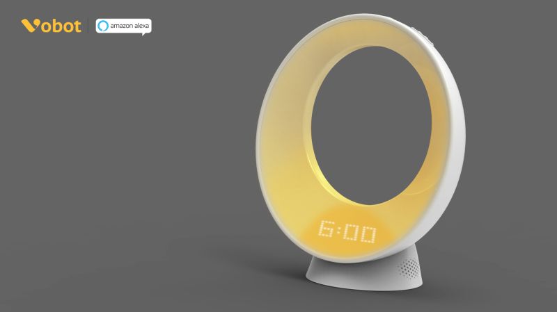 Vobot to Unveil Halo Amazon Alexa-Powered Smart Clock at CES 2018