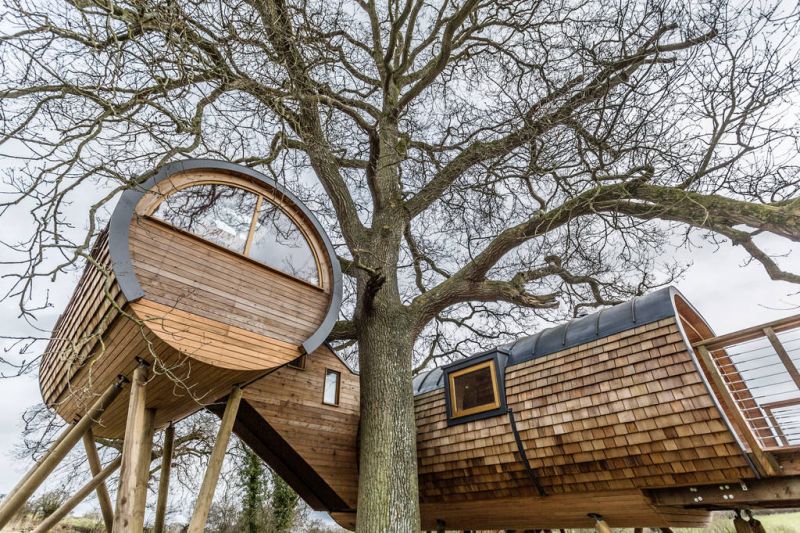 Cheriton Treehouse in Somerset is Dope for Nature Lovers