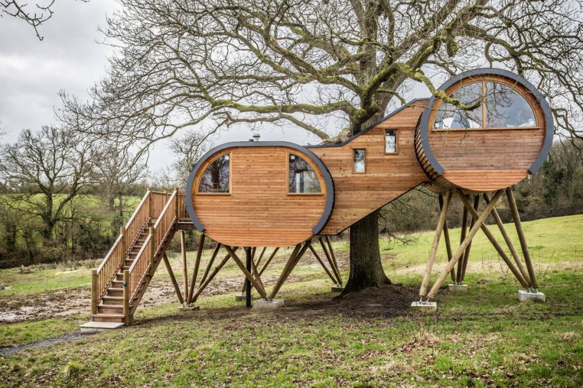 Cheriton Treehouse in Somerset is Dope for Nature Lovers