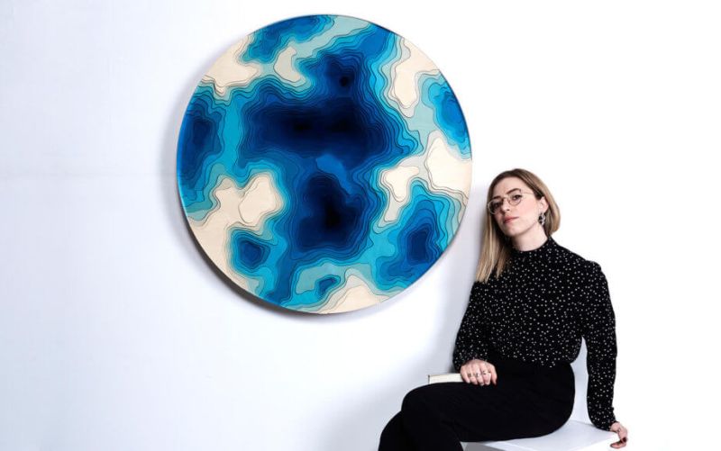 Duffy London’s Abyss Wall Sculpture Materializes Ocean Floor