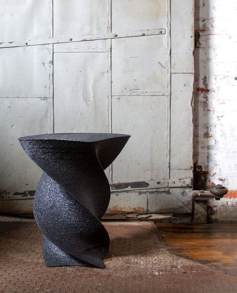 One-off 3D-Printed Stools from Budmen Industries