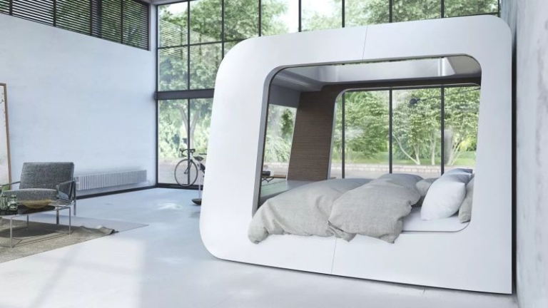 Hi-Interiors HiCan Smart Bed at Fuorisalone 2018 (Pictures)