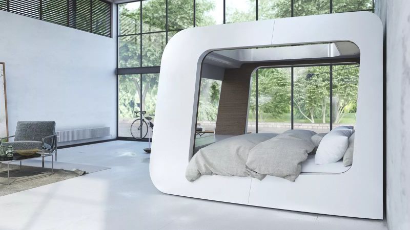 Hi-Interiors HiCan Smart Bed at Fuorisalone 2018 (Pictures)