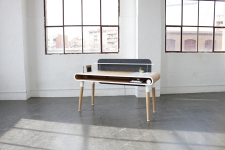 Kollen Design Exhibits Eget Work Desk at Salone Del Mobile 2018