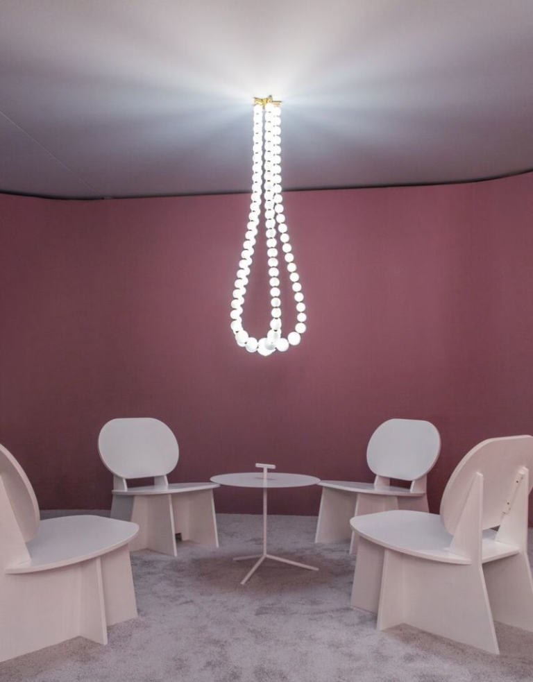 This Interactive Lighting Installation Glows up with Your Breath