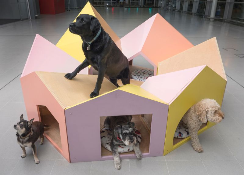 One-Off Doghouses by Famous Architects at BowWow Haus London