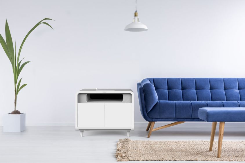 Sobro Smart Side Table Combines Fridge, Charging and Sleep Technology