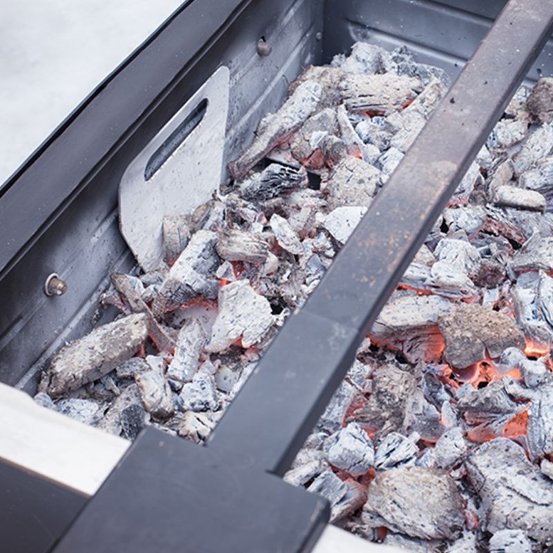 vaustil Primero Smart Charcoal Grill with Built-in Starter and Height ...