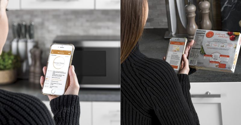 GE Smart Countertop Microwave Comes with Scan-to-Cook Technology
