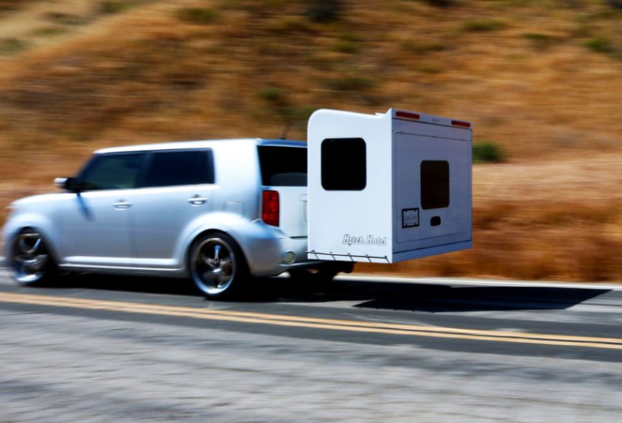 Hitch Hotel: Expandable Camping Trailer Minus the Wheels