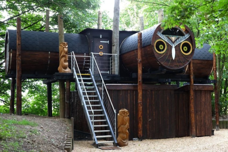 Owl Lookout Treehouse: An Adorable Family Hideaway in London Woods