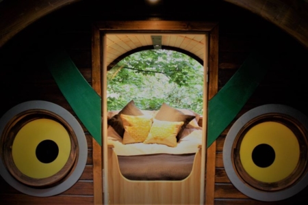 Owl Lookout Treehouse: An Adorable Family Hideaway in London Woods