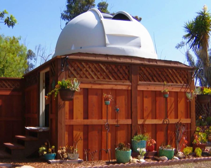San Diego Engineer Builds Backyard Observatory Fueled by Wife’s Love