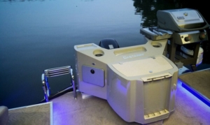 2x Marine Pontoon Expands to Twice Its Size With the Push of a Button