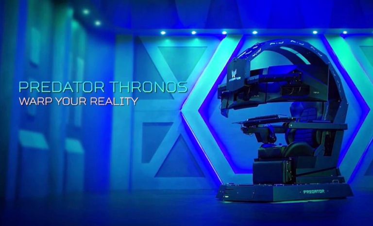 Acer Predator Thronos Gaming Chair Claims a Chunk of Your Living Room