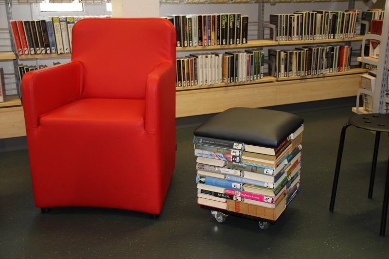 Bookpouf by Sledgecorner Lets You Sit on Books