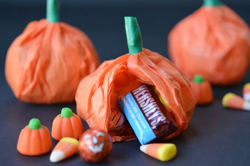 55 DIY Pumpkin Decorations Made from Different Materials