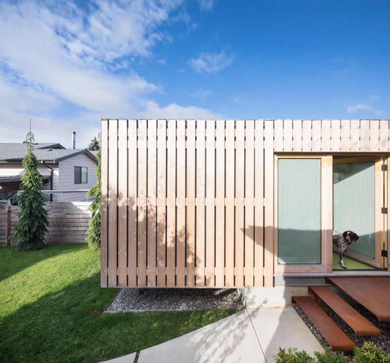 Architect Turns Shipping Container into Home Office