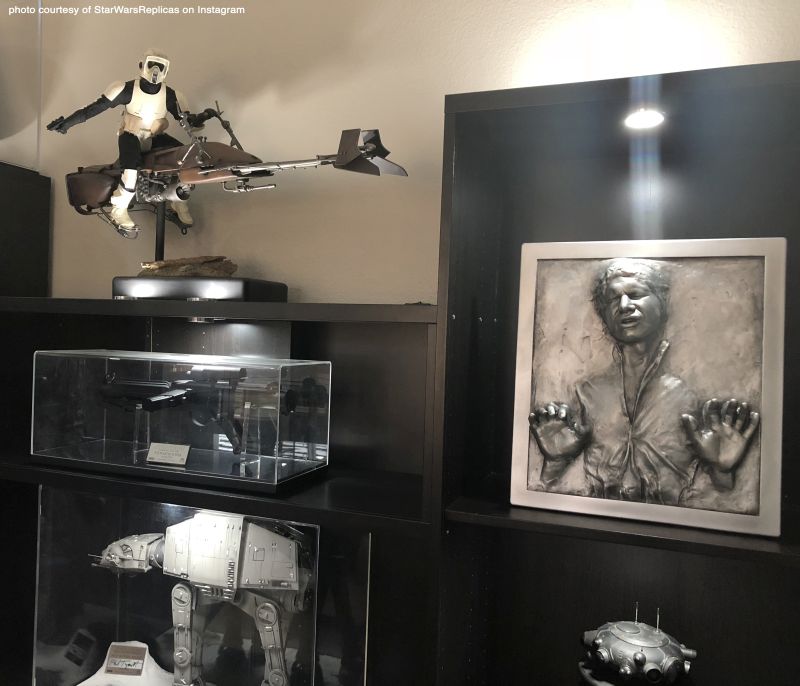 Regal Robot's Star Wars-inspired Han Solo Carbonite Wall Plaques
