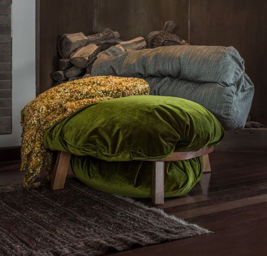 Troll Chair Blends Geometric Shapes & Colorful Fabrics Sublimely