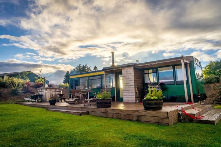 Converted Bus Home in Scotland You can Rent over Airbnb