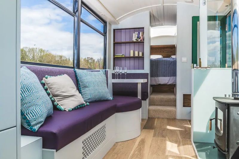 Converted Bus Home in Scotland You can Rent over Airbnb