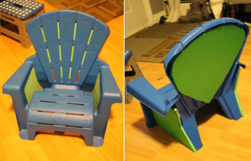 Your Baby will Love and Rule this DIY Iron Throne